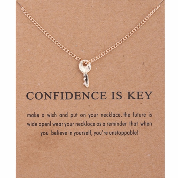 Jewelry | Confidence Is Key Necklace | Poshmark